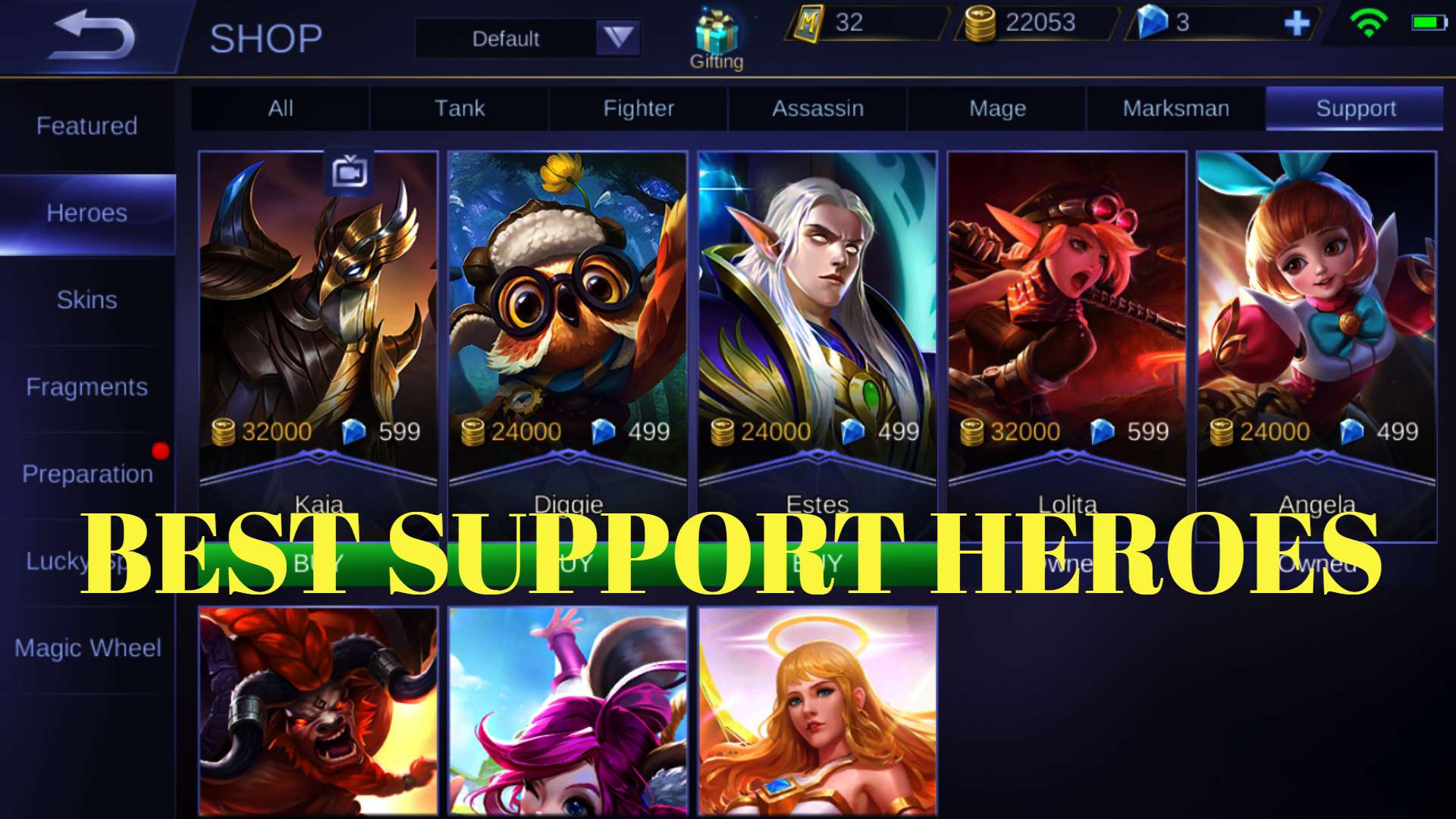 [Top 10] Mobile Legends Best Support | Gamers Decide