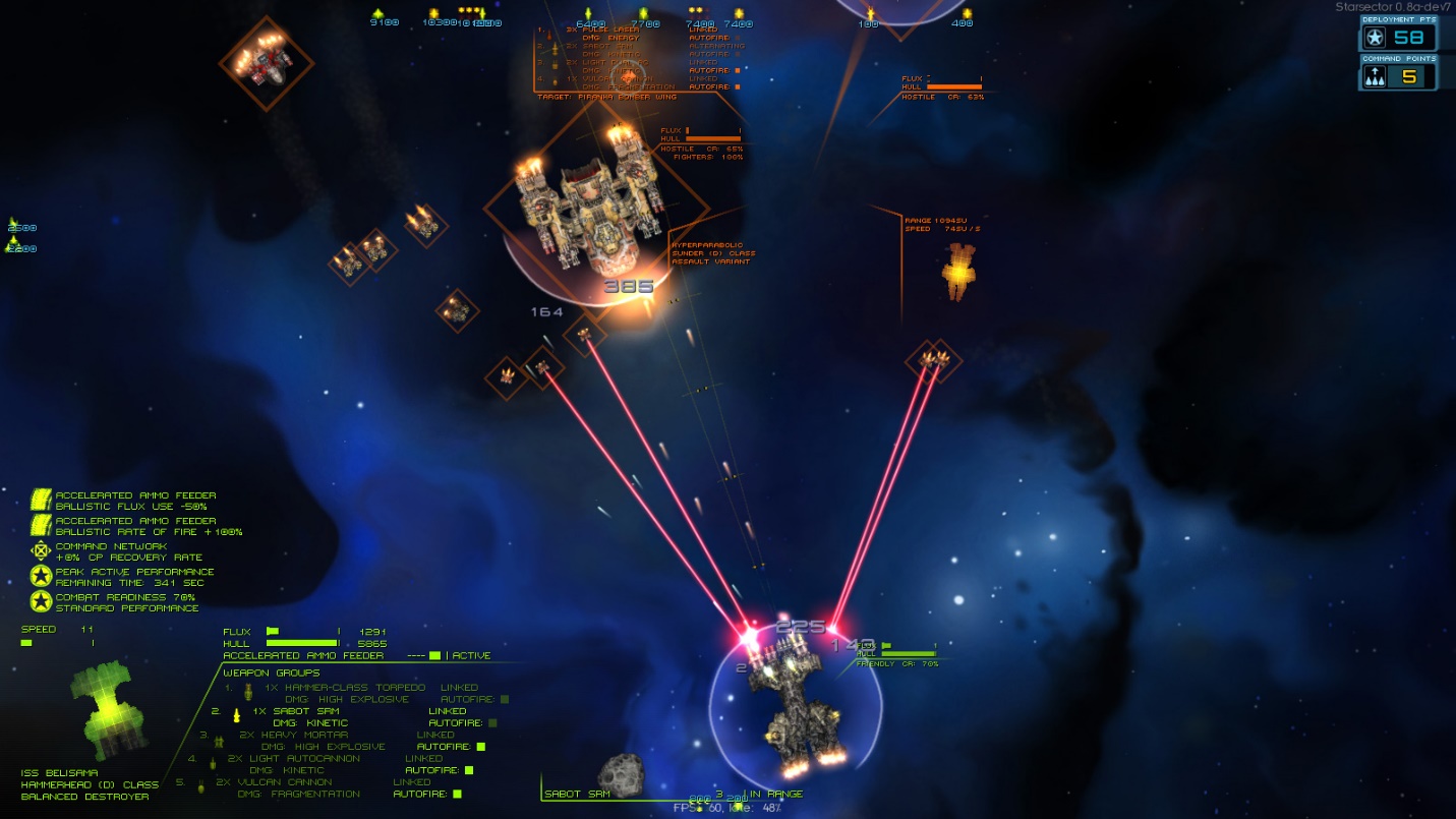 Starsector fleet size - nasadagents