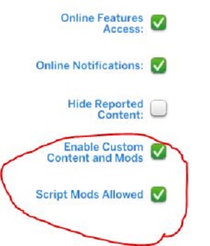 Sims 4 How To Enable Script Mods