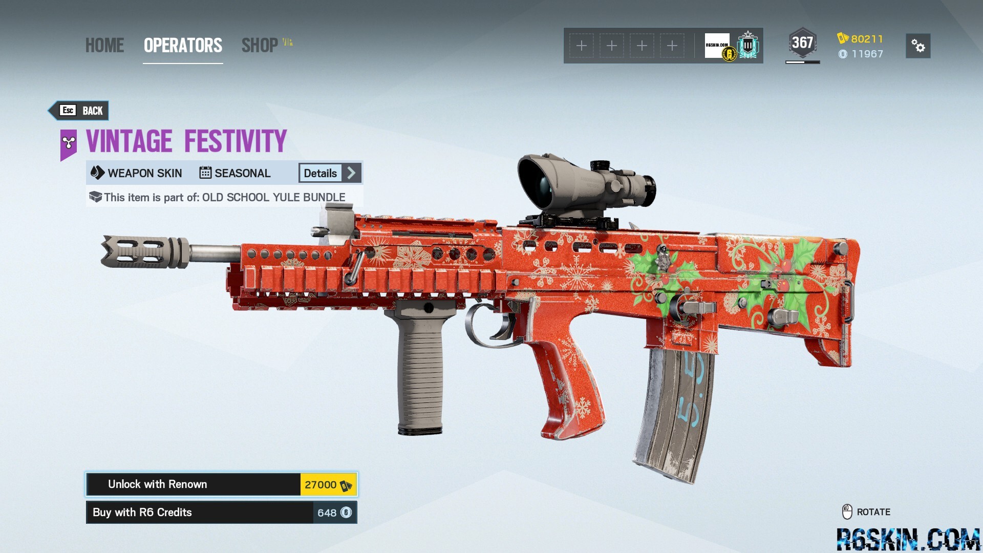 [Top 15] Rainbow 6 Siege Best Universal Weapon Skins That Look Awesome ...