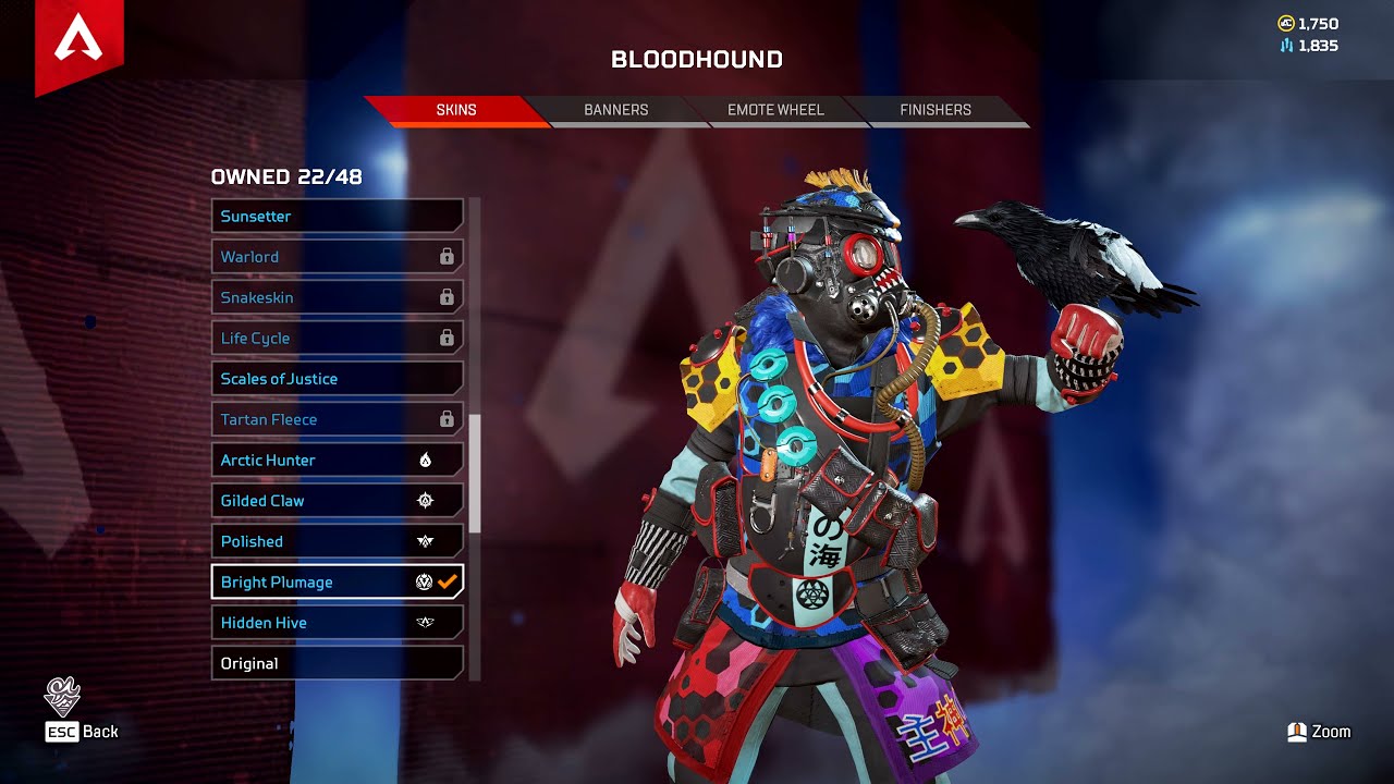 [Top 10] Apex Legends Best Bloodhound Skins That Look Freakin' Awesome ...