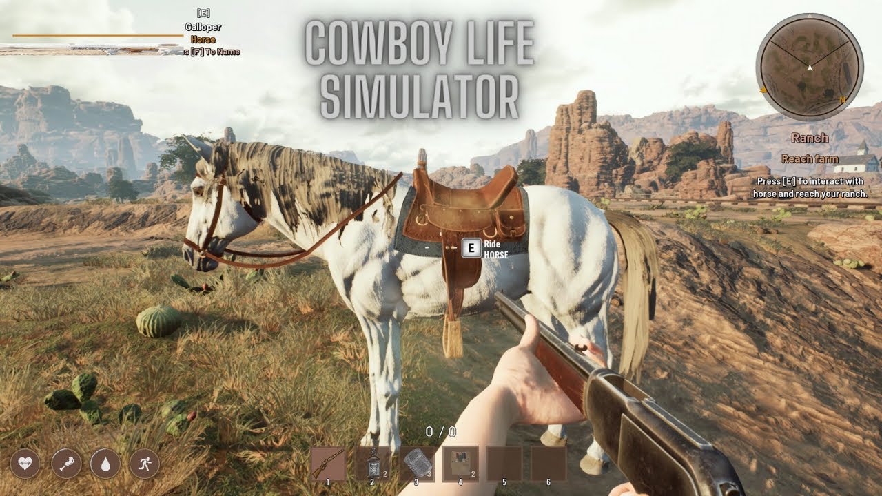 Cowboy Life Simulator Brings the Iconic American Class to Life With All ...