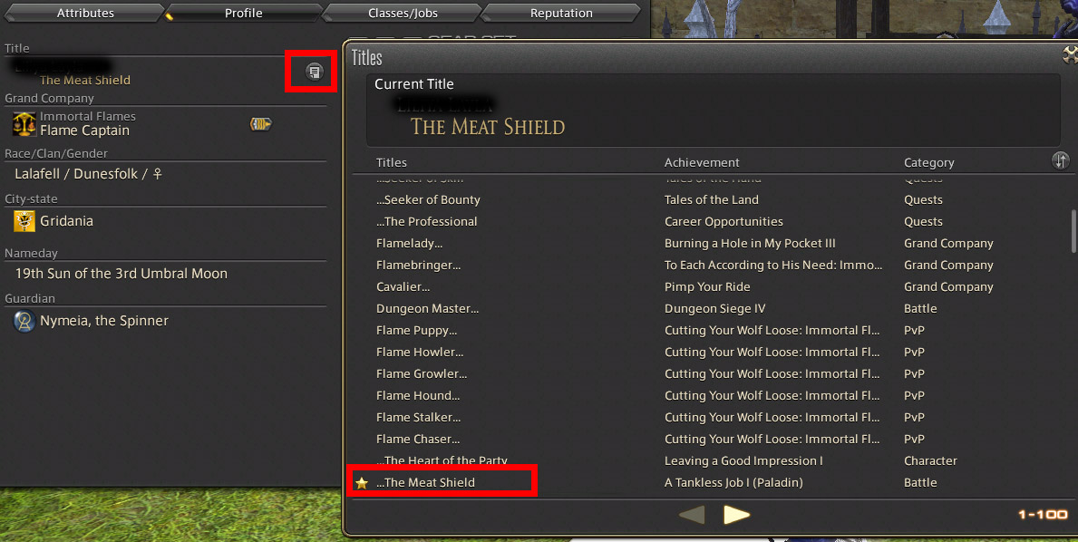 FF14 How To Equip Titles | Gamers Decide
