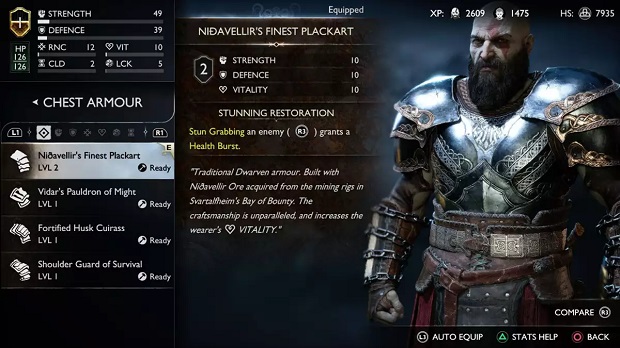 [Top 5] God of War Ragnarok Best Early Armor | GAMERS DECIDE