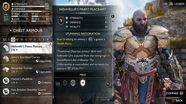 [Top 5] God of War Ragnarok Best Looking Armor | Gamers Decide