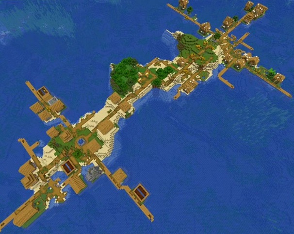 [Top 10] Minecraft Biggest Village Seeds That Are Fun To Play | Gamers ...