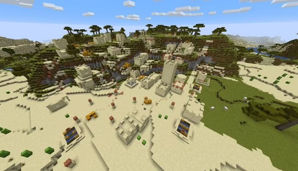 [Top 10] Minecraft Biggest Village Seeds That Are Fun To Play | Gamers ...