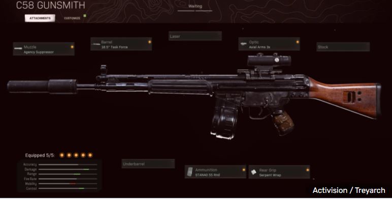 Best COD Warzone C58 Loadout That Are Great | GAMERS DECIDE