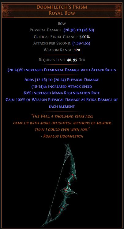 [Top 10] Path of Exile Best Unique Bows That Are Powerful (And How To ...