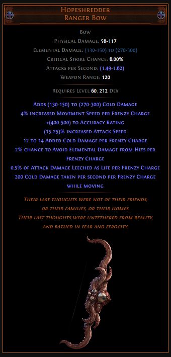 [Top 10] Path of Exile Best Unique Bows That Are Powerful (And How To ...