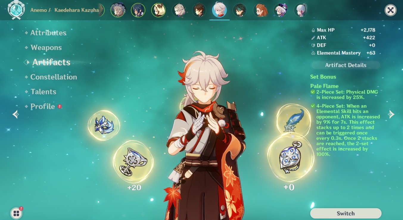 [Top 3] Genshin Impact Best Kaedahara Kazuha Builds That Blows Enemies ...