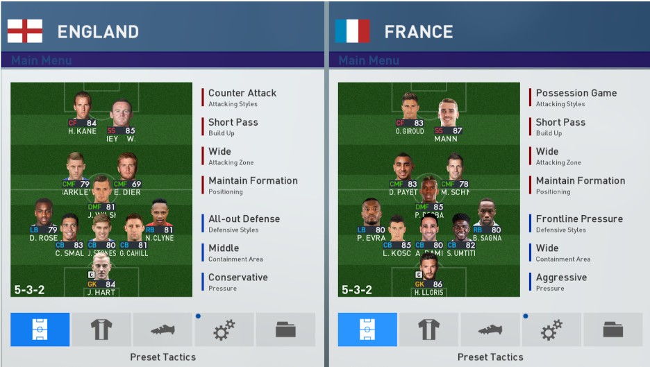 [Top 10] PES 18 Best Formations (Top 10 Strongest Formations) | Gamers ...