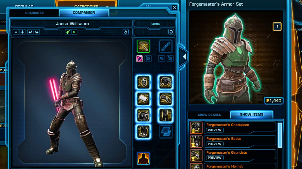 [Top 15] SWTOR Best Armor Sets That Are Excellent | Gamers Decide