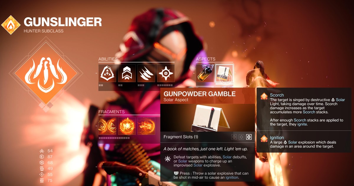 Destiny 2 Best Hunter Aspects [Choosing The Best Hunter Aspect For You ...