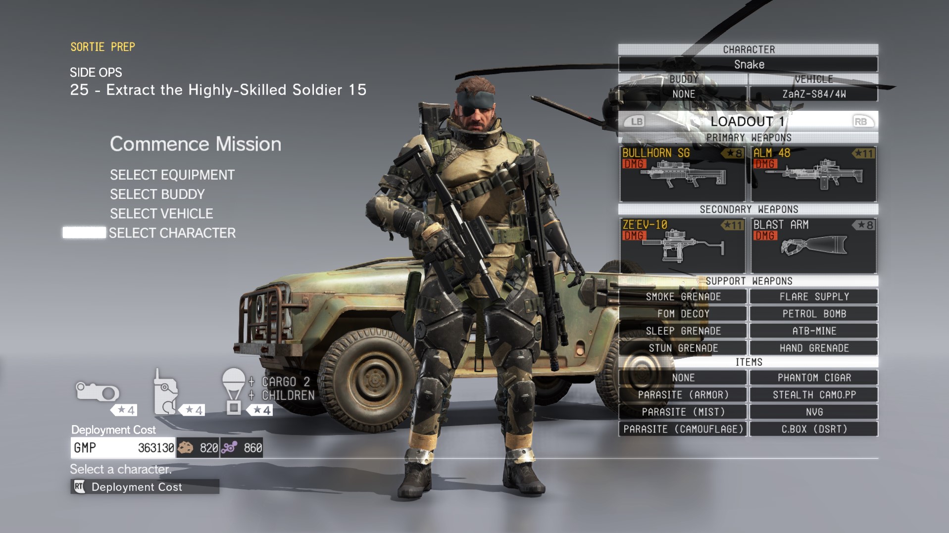 [Top 5] Metal Gear Solid 5 Best Loadouts For Kills | Gamers Decide