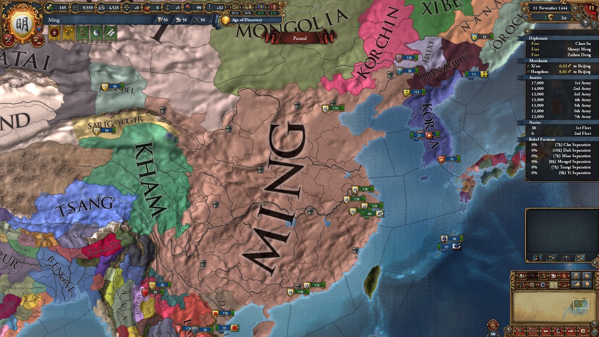 [Top 10] Europa Universalis IV Best Asian Nations That Are Excellent ...