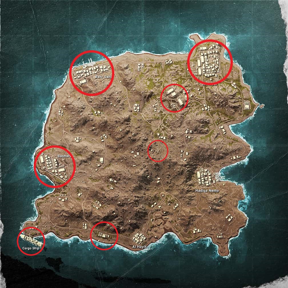 [Top 7] PUBG Best Karakin Drop Locations | GAMERS DECIDE