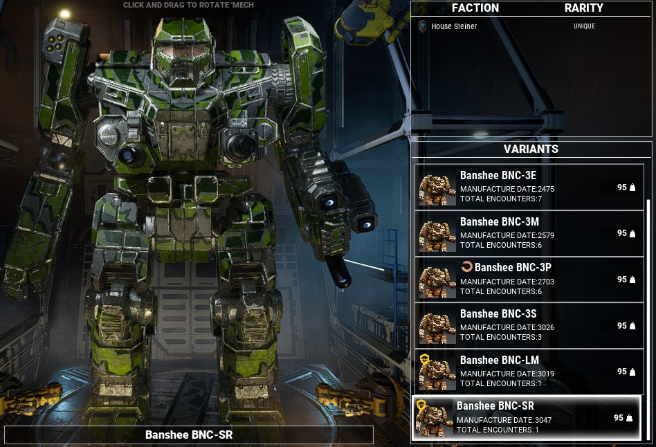 [Top 5] Mechwarrior 5 Best Banshees | Gamers Decide