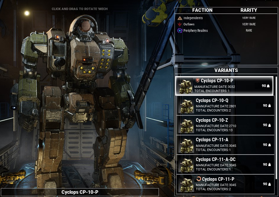 [Top 5] Mechwarrior 5 Best Cyclops Variants | GAMERS DECIDE