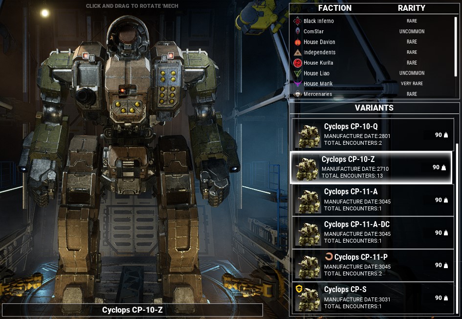 [Top 5] Mechwarrior 5 Best Cyclops Variants | GAMERS DECIDE