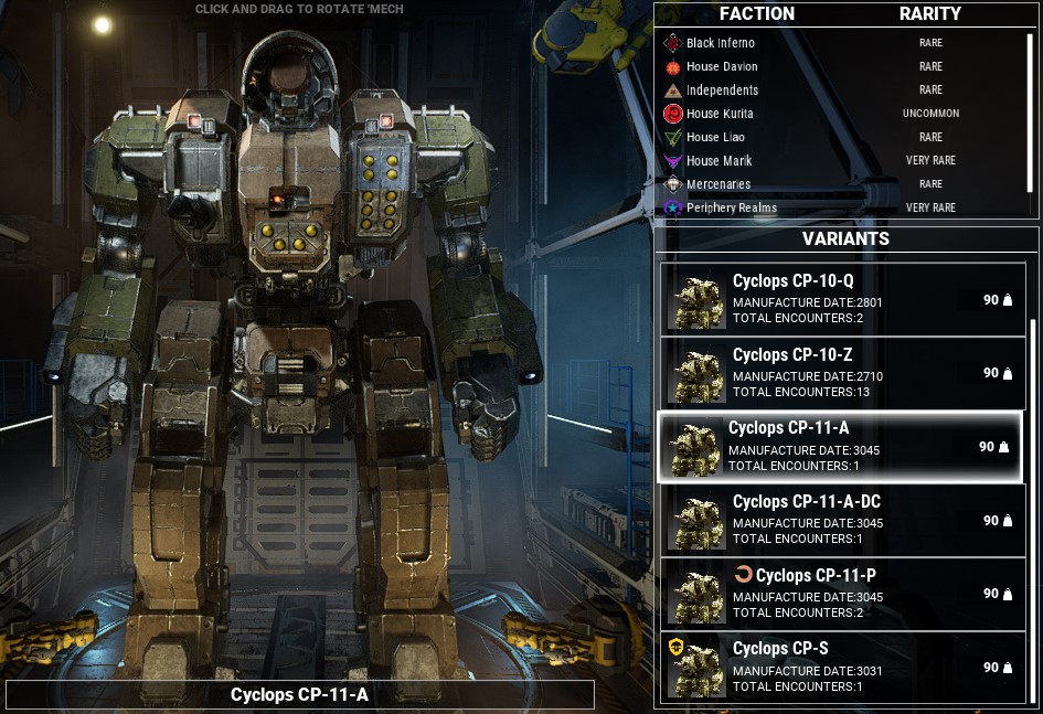 [Top 5] Mechwarrior 5 Best Cyclops Variants | GAMERS DECIDE