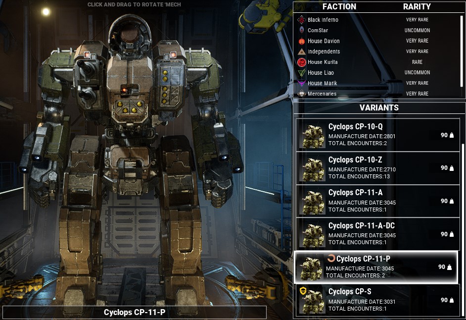 [Top 5] Mechwarrior 5 Best Cyclops Variants | GAMERS DECIDE