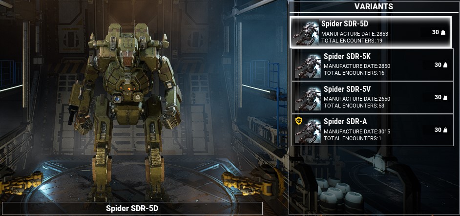 Mechwarrior 5 Light Mech Tier List [Best And Worst Light Mechs Revealed ...