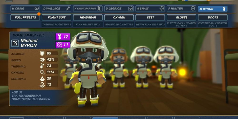 Bomber Crew Best Crew Gear For Each Role | Gamers Decide