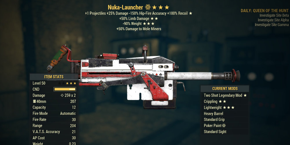 [Top 10] Fallout 76 Best Heavy Weapons That Wreck Enemies | Gamers Decide