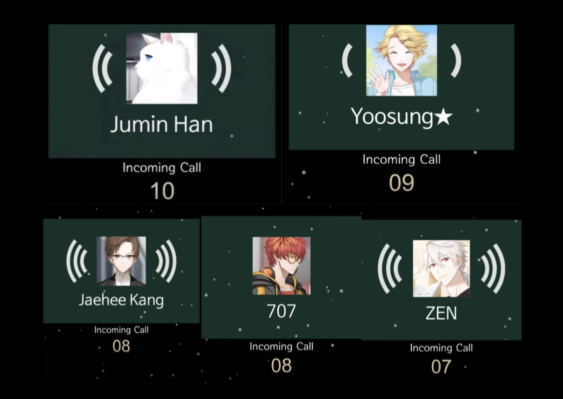 [Top 10] Mystic Messenger Best Calls | GAMERS DECIDE